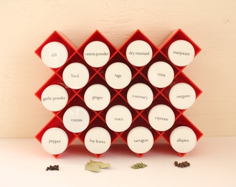 Modern spice rack | Etsy