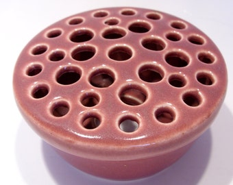 Ceramic flower frog | Etsy