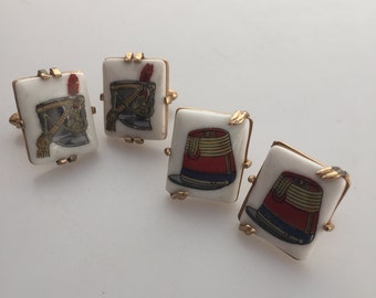 Military cufflinks | Etsy