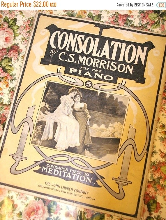 ON SALE Antique 1907 Sheet Music By VintageRoyalTreasure On Etsy on-sale-antique-1907-sheet-music-by-vintageroyaltreasure-on-etsy