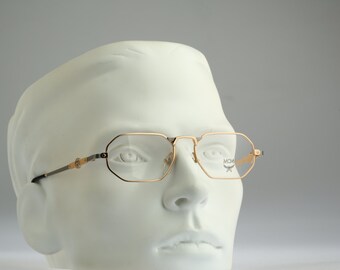 Hexagon eyeglasses | Etsy