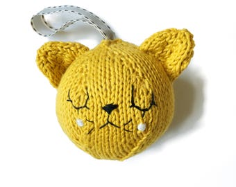 Knitted rattle | Etsy