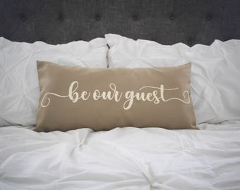 Be our guest pillow | Etsy