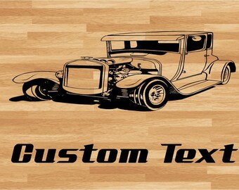 Hot rod stickers | Etsy