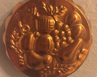 Vintage copper mold | Etsy
