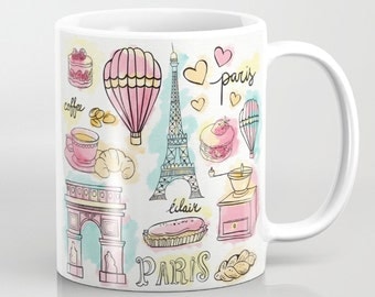 Paris mug | Etsy
