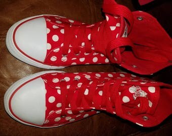 Red apple shoes | Etsy