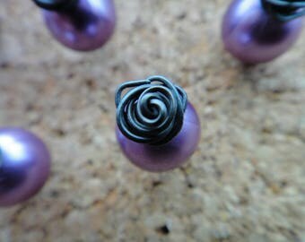 Pearl push pins | Etsy