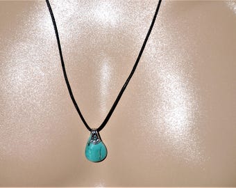 Mens stone necklace | Etsy