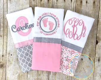 Monogram baby gift | Etsy