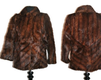 Vintage mink coat | Etsy