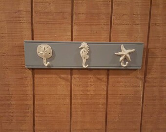 Nautical towel rack | Etsy