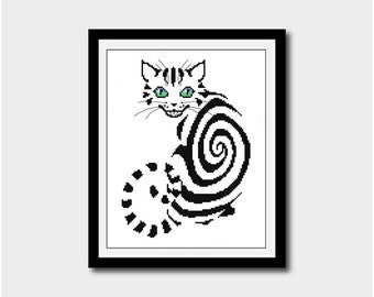 Cheshire cat smile | Etsy