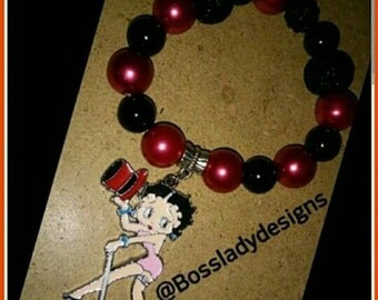 Betty boop bracelet | Etsy