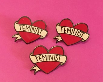 Feminist pin | Etsy