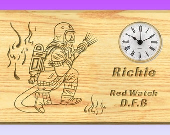 Fireman retirement | Etsy