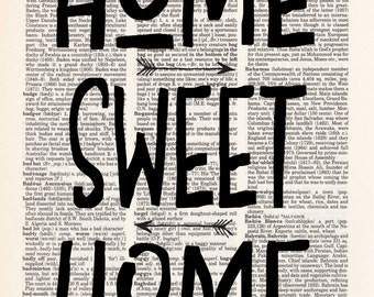 Dictionary font | Etsy