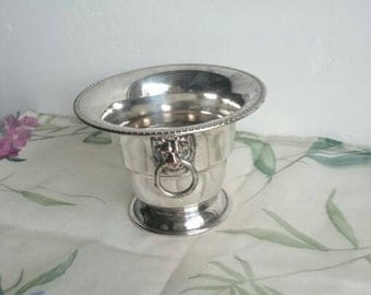 Silver ice bucket | Etsy