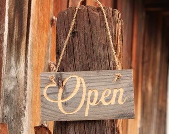 Open closed sign | Etsy