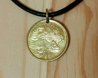 Lion pendant | Etsy