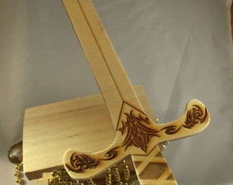 Wooden dagger | Etsy