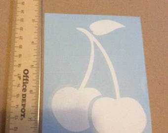 Cherry decal | Etsy
