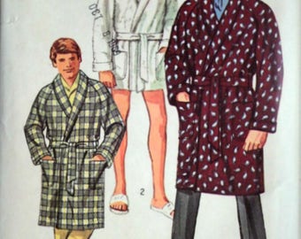 Mens robe pattern | Etsy