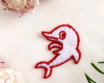 Dolphin applique | Etsy