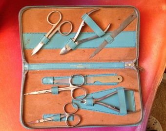 Vintage manicure set | Etsy