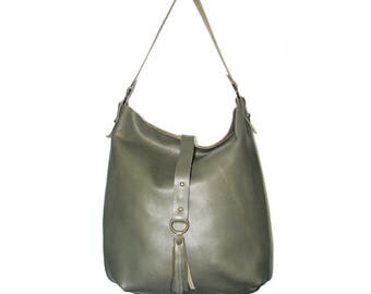 Green hobo bag | Etsy