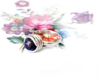 Sodalite ring | Etsy