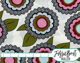 Large floral fabric | Etsy