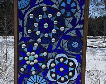 Stained glass print | Etsy