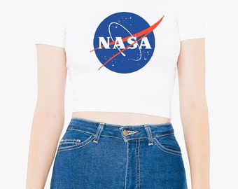 Nasa crop top | Etsy