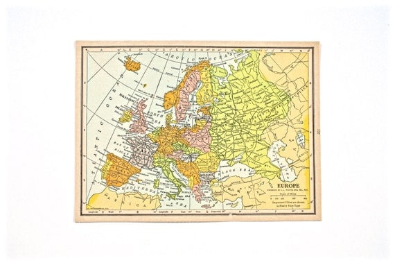 1936 europe map