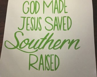 Southern wall decal | Etsy