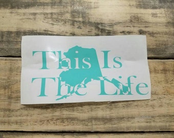 Alaska decal | Etsy