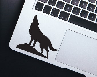 Wolf wall decal | Etsy