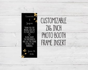 Photo booth insert | Etsy