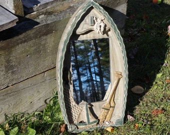 Wooden fishing boat | Etsy