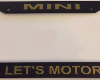 Mini license plate | Etsy