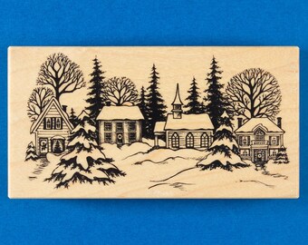 Church rubber stamp | Etsy