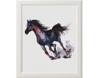 Unicorn cross stitch | Etsy