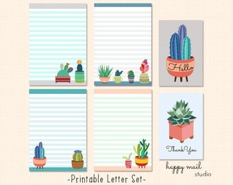 Succulent letter | Etsy