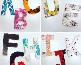 Tissu alphabet | Etsy