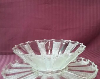 Crystal platter | Etsy