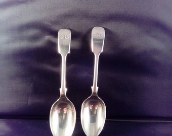 Silver spoon art | Etsy