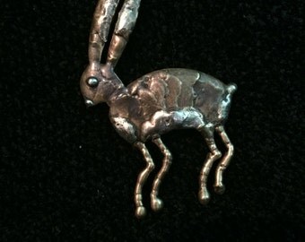 Items similar to Jack Rabbit Drawing on Etsy