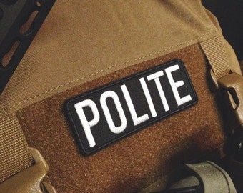 Velcro police patch | Etsy
