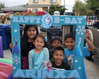 Frozen photo booth | Etsy